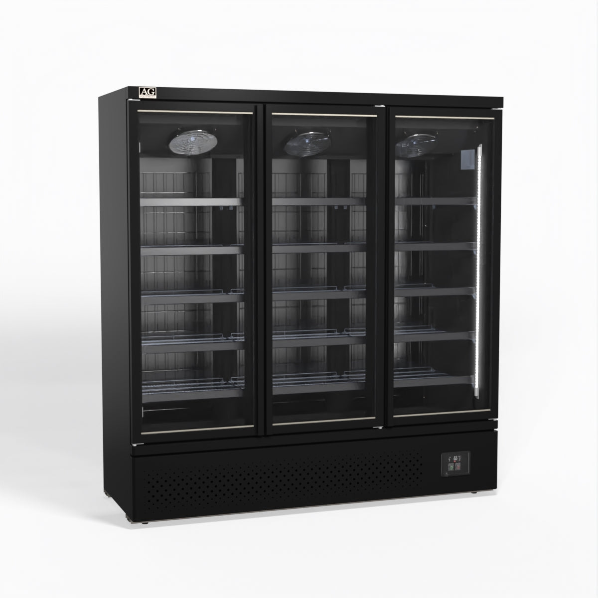 Supermarket Three Glass Doors Upright Display Fridge - 1539 Litre – AG ...