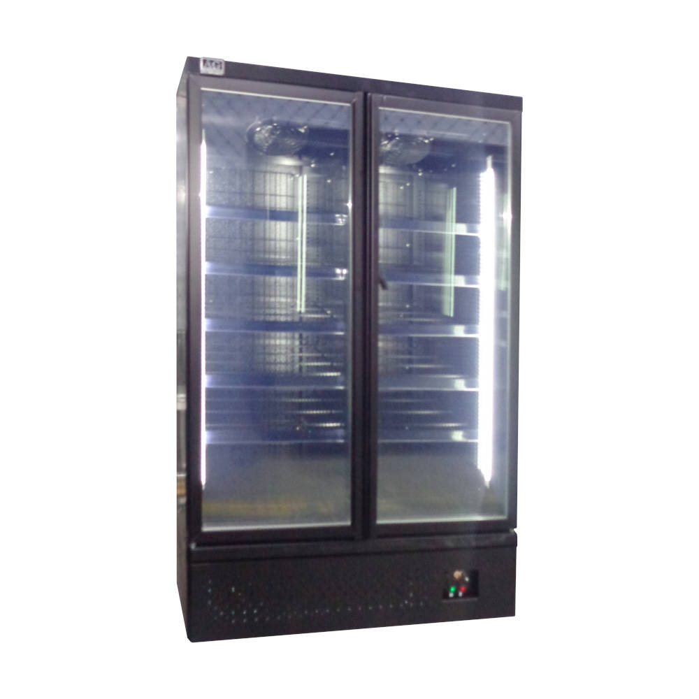 Supermarket Two Glass Doors Upright Display Fridge - 1000 Litre – AG ...