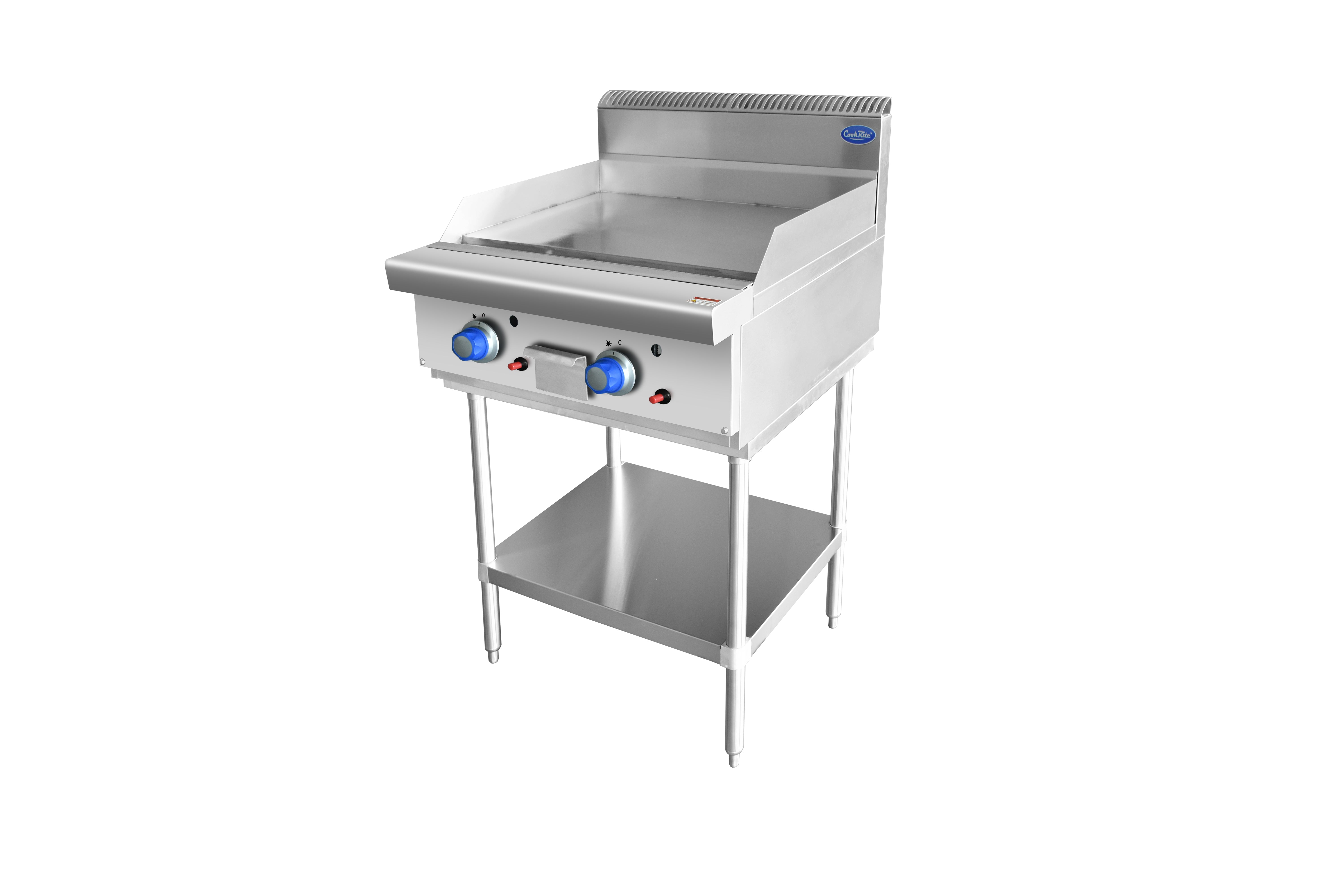 CookRite Twin Burner Flat Griddle/Hotplate - 600MM WIDTH - Natural Gas ...