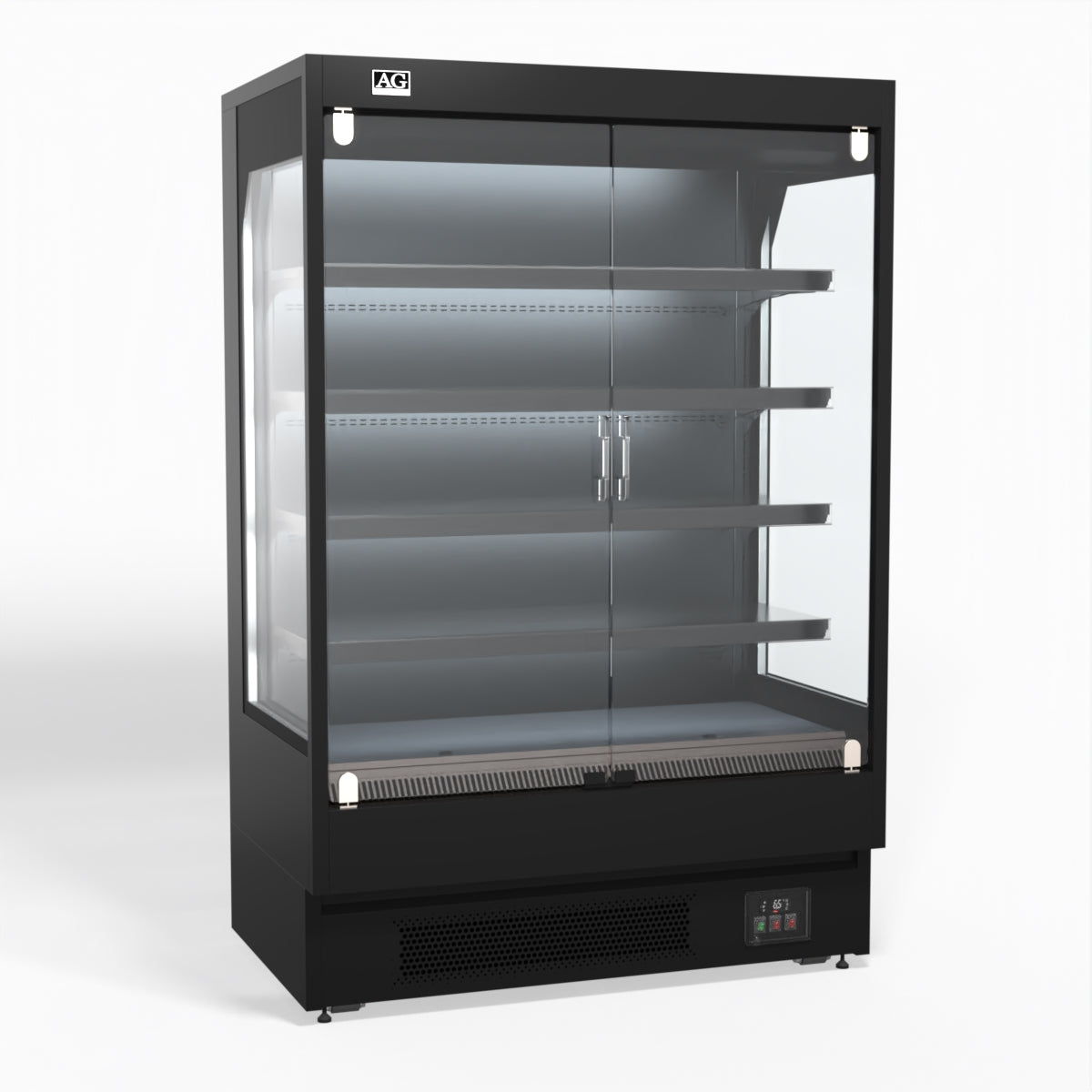 1315mm Supermarket Multi Deck Showcase 2 door Glass Fridge – AG Equipment